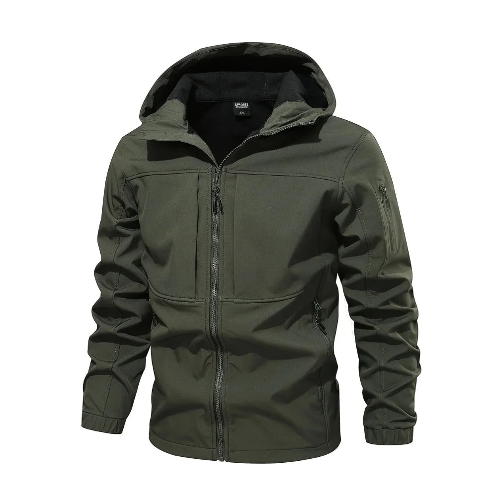 Fleece outdoor softshell jas heren | Lichtgewicht, ademend & warm ...